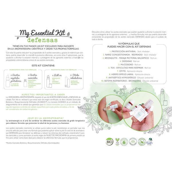 My Essential Kit Defensas Esential Aroms - Mygdonia